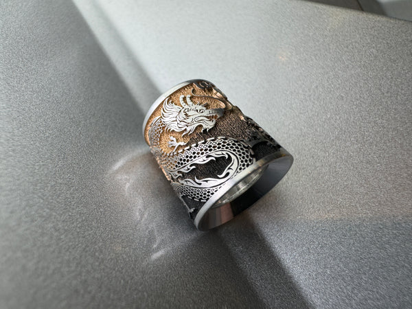 Sasquach Ferrules Dragon in Black Gold – torquegolf