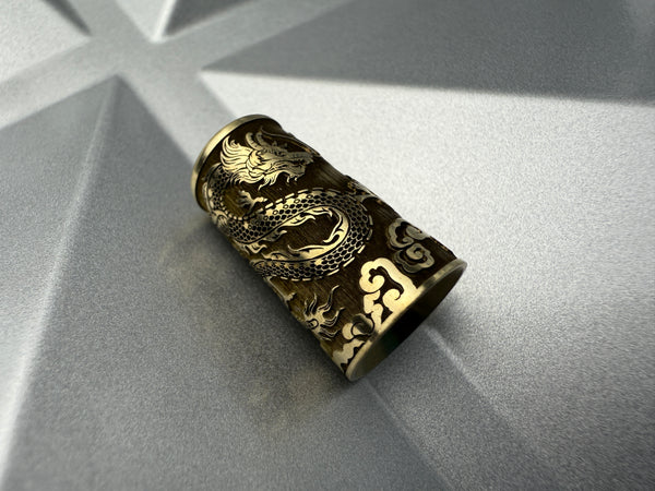 Sasquach Ferrules Dragon Brass – torquegolf