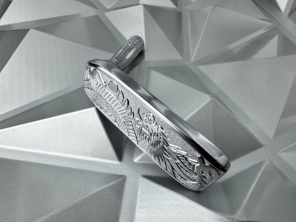 Fujimoto Golf Year of the Dragon Hand Engraved Flow Neck Putter by Kat ...