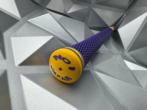 NO1 50 Series Soft Round - Violet x Logo Yellow x End Cap Yellow ...