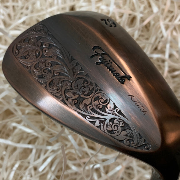 Fujimoto Golf Iron Handcrafted Signature Iura Wedge in Satin Chrome ...