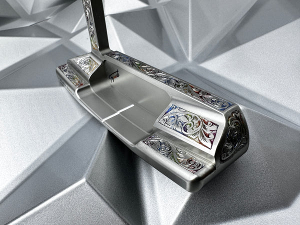 Fujimoto Golf Putter 303 Chromatic Hand Engraved Iura V2 – torquegolf