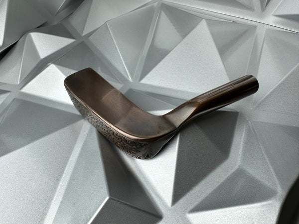 Fujimoto Golf Putter Black Copper Hand Engraved Iura & Handmade by Ryo ...