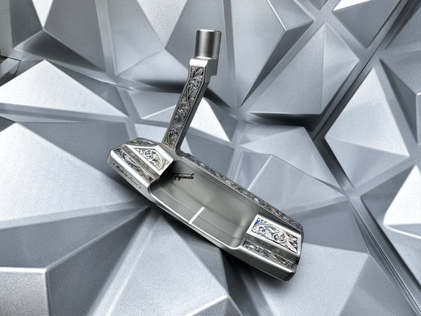 Fujimoto Golf Putter 303 Chromatic Hand Engraved Iura V2 – torquegolf