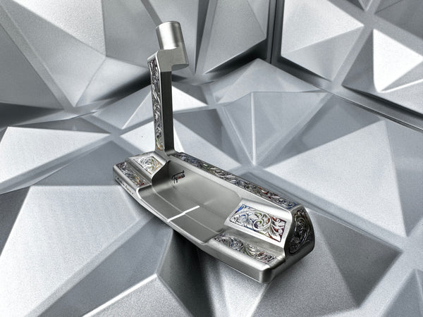 Fujimoto Golf Putter 303 Chromatic Hand Engraved Iura V2 – torquegolf